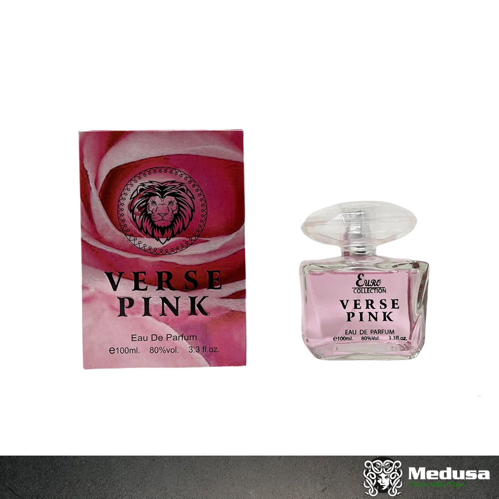 Verse Pink for Women Inspirado en Versace's Bright Crystal – Medusa Toys
